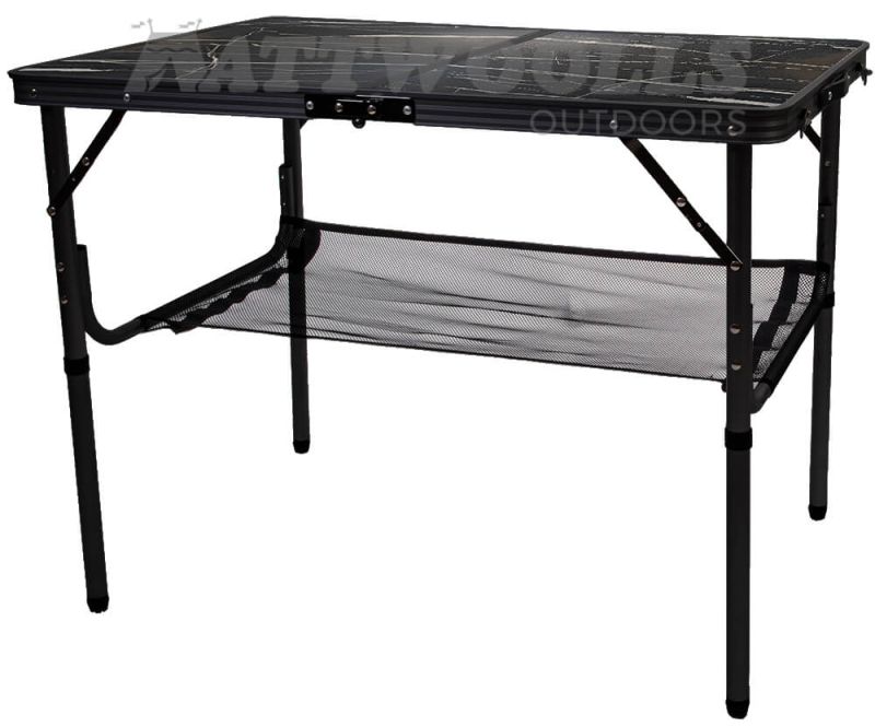 Quest Brean 90 x 60cm Folding Table | Lightweight & Versatile Camping Table